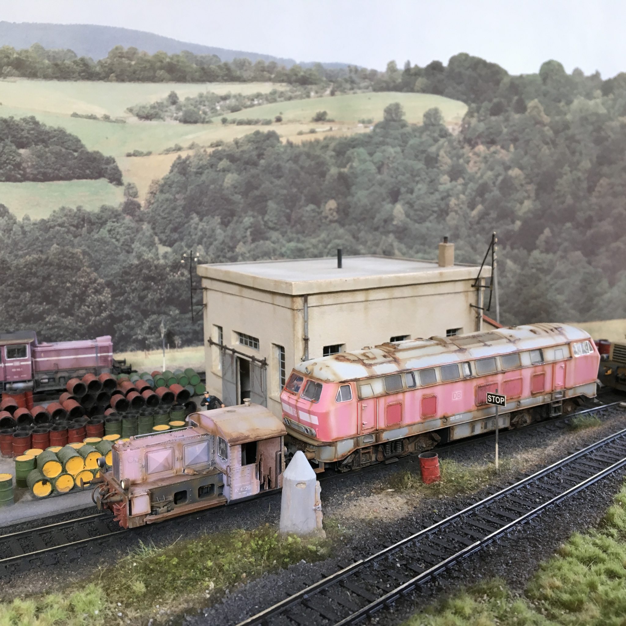 À la casse .... - La patine des trains