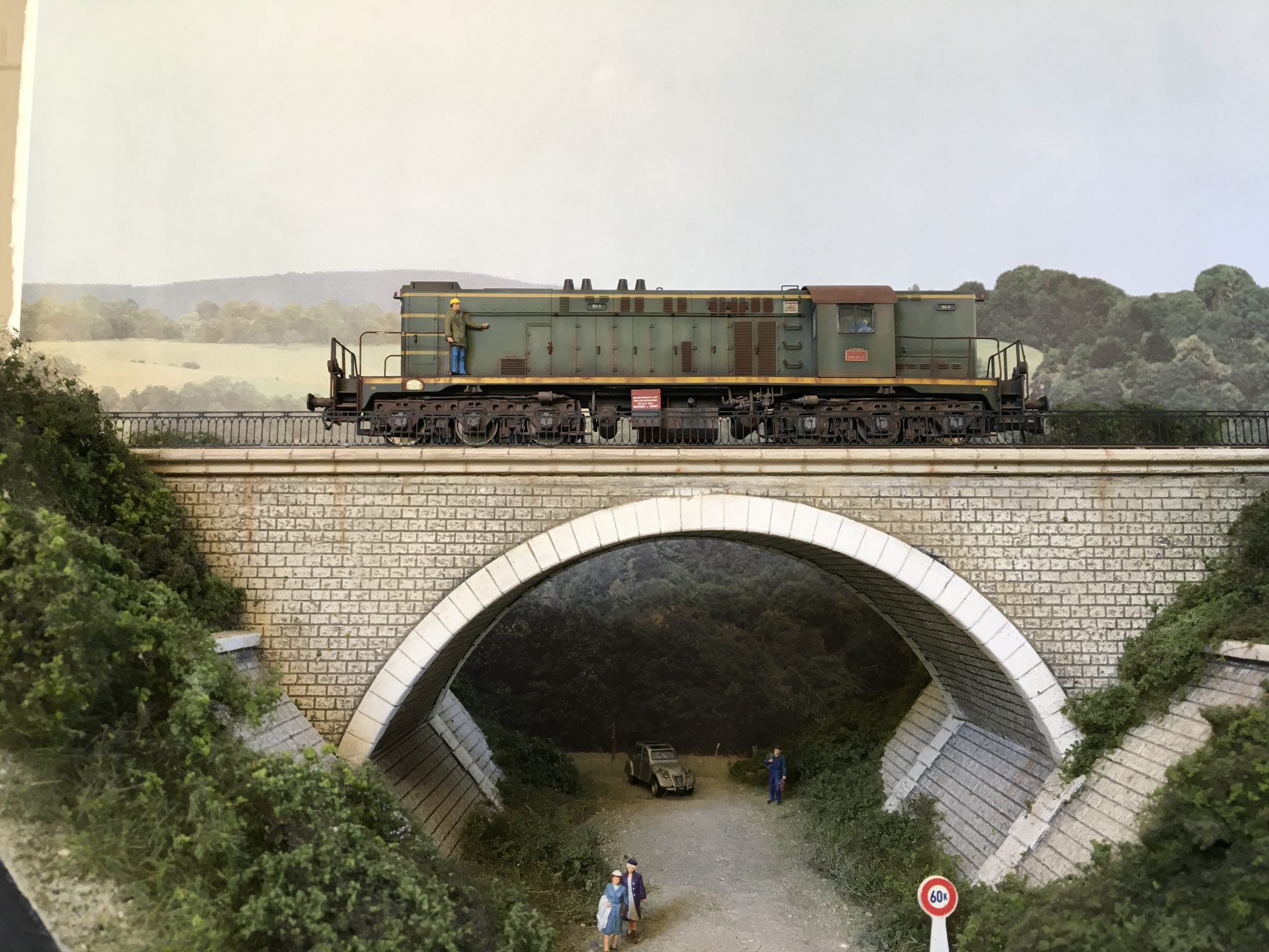 Locomotive diesel 040 DA-11 SNCF de chez Mabar Tren - La patine des trains