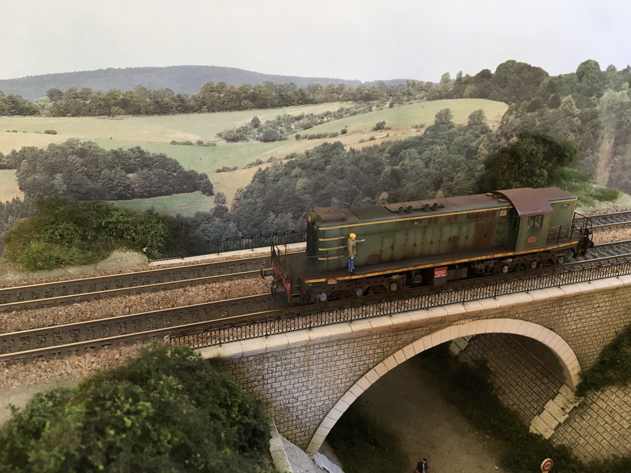 Locomotive diesel 040 DA-11 SNCF de chez Mabar Tren - La patine des trains