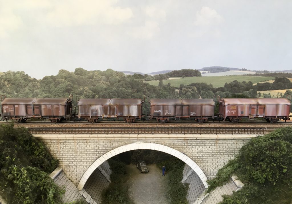 Wagons TMS Klein Modellbahn - La patine des trains