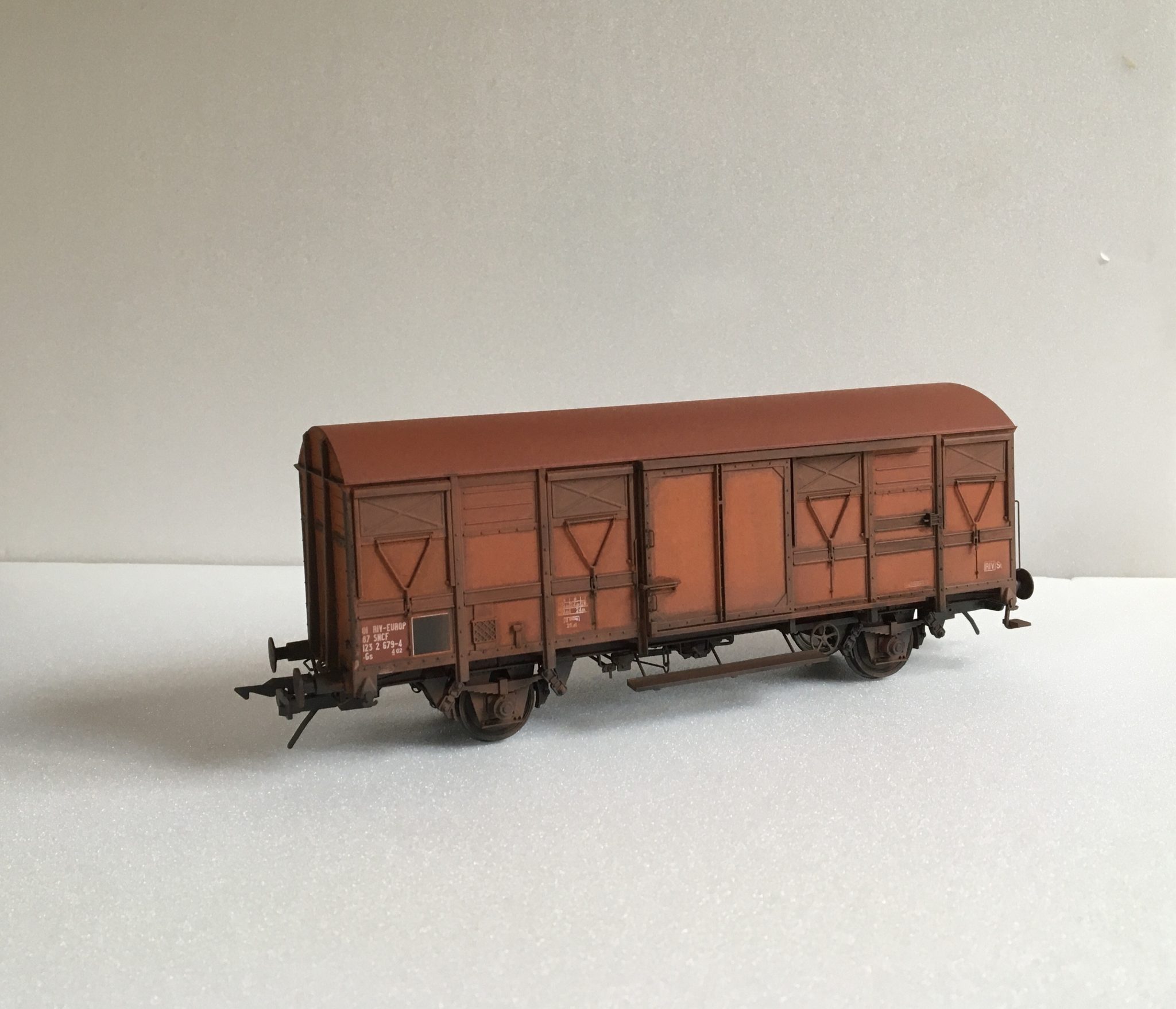 Wagon couvert Gs4-02 SNCF, Ep.4 de chez Lenz, Ref 42247-03 - La patine ...