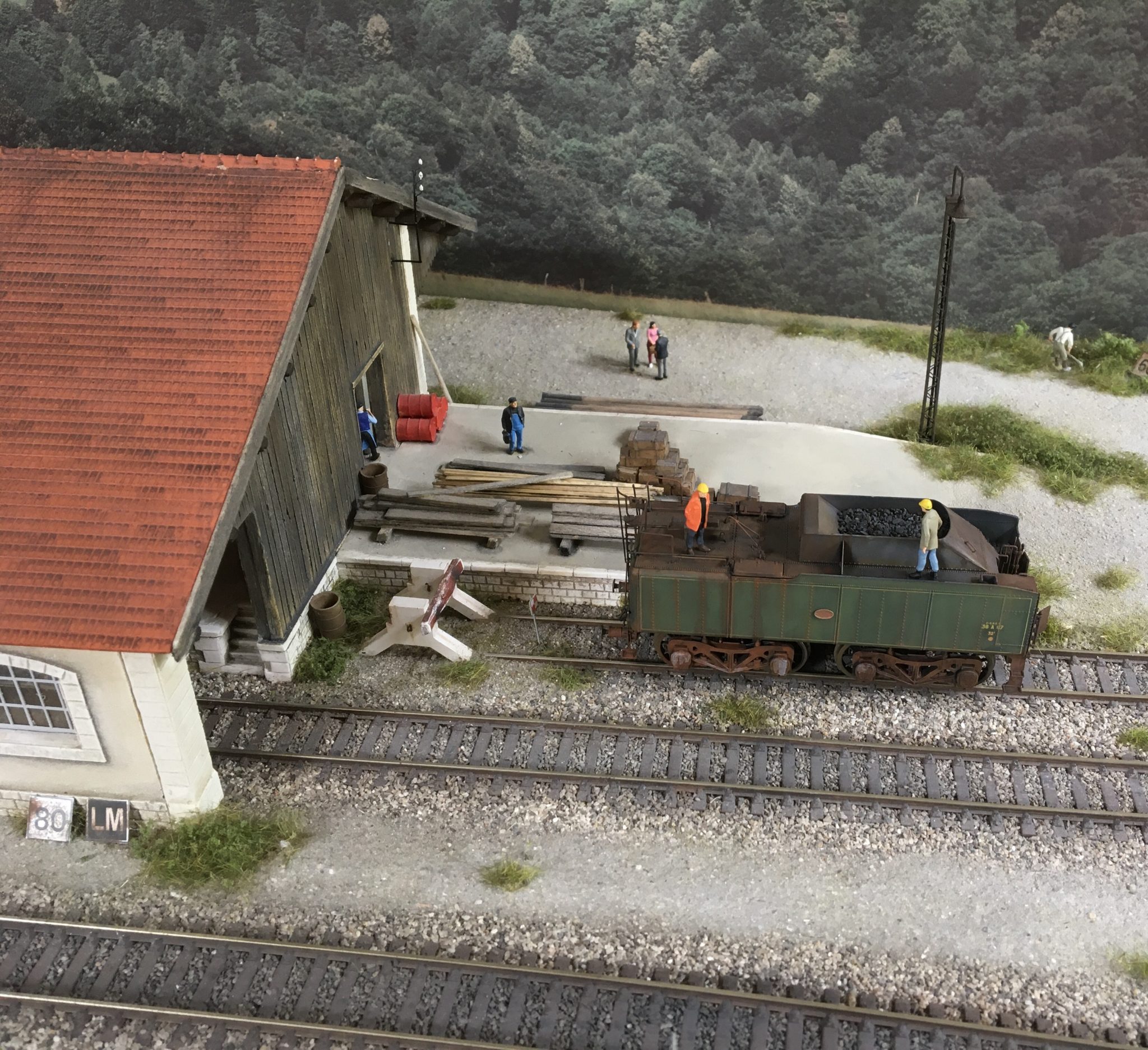 Tender REE Ref MB-049, SNCF, époque III. - La patine des trains