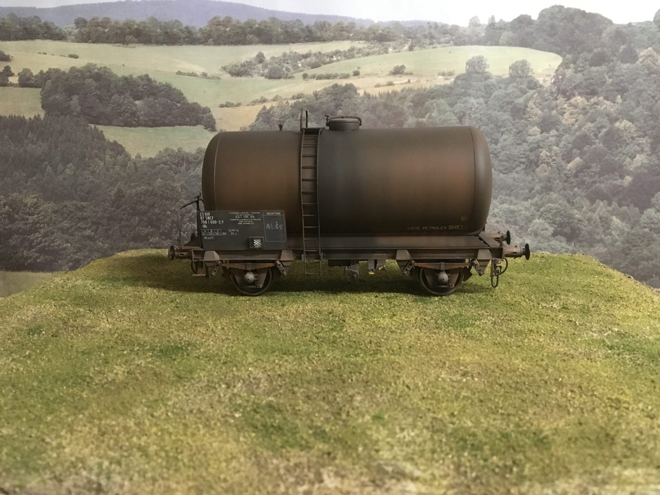 Wagon citerne Shell location , version V2-2 , AMJL sarl - La patine des ...