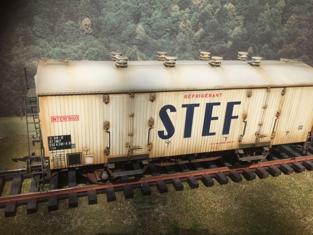 Wagons réfrigérants Stef, Rail 43, Ref 433005 et 433008, échelle 0 - La ...